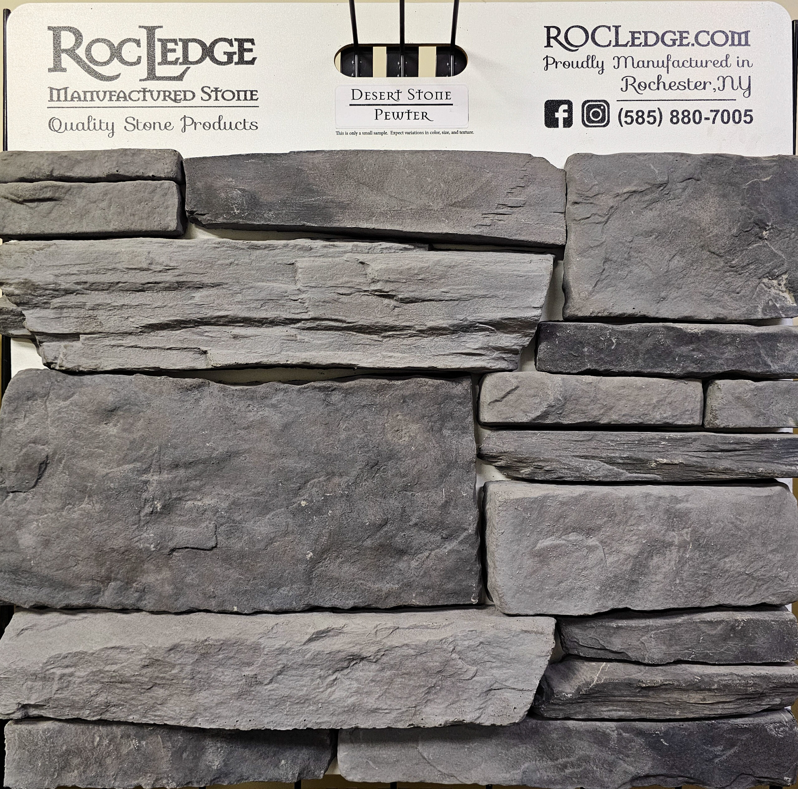 Desert Stone (Pewter) – ROCLedge